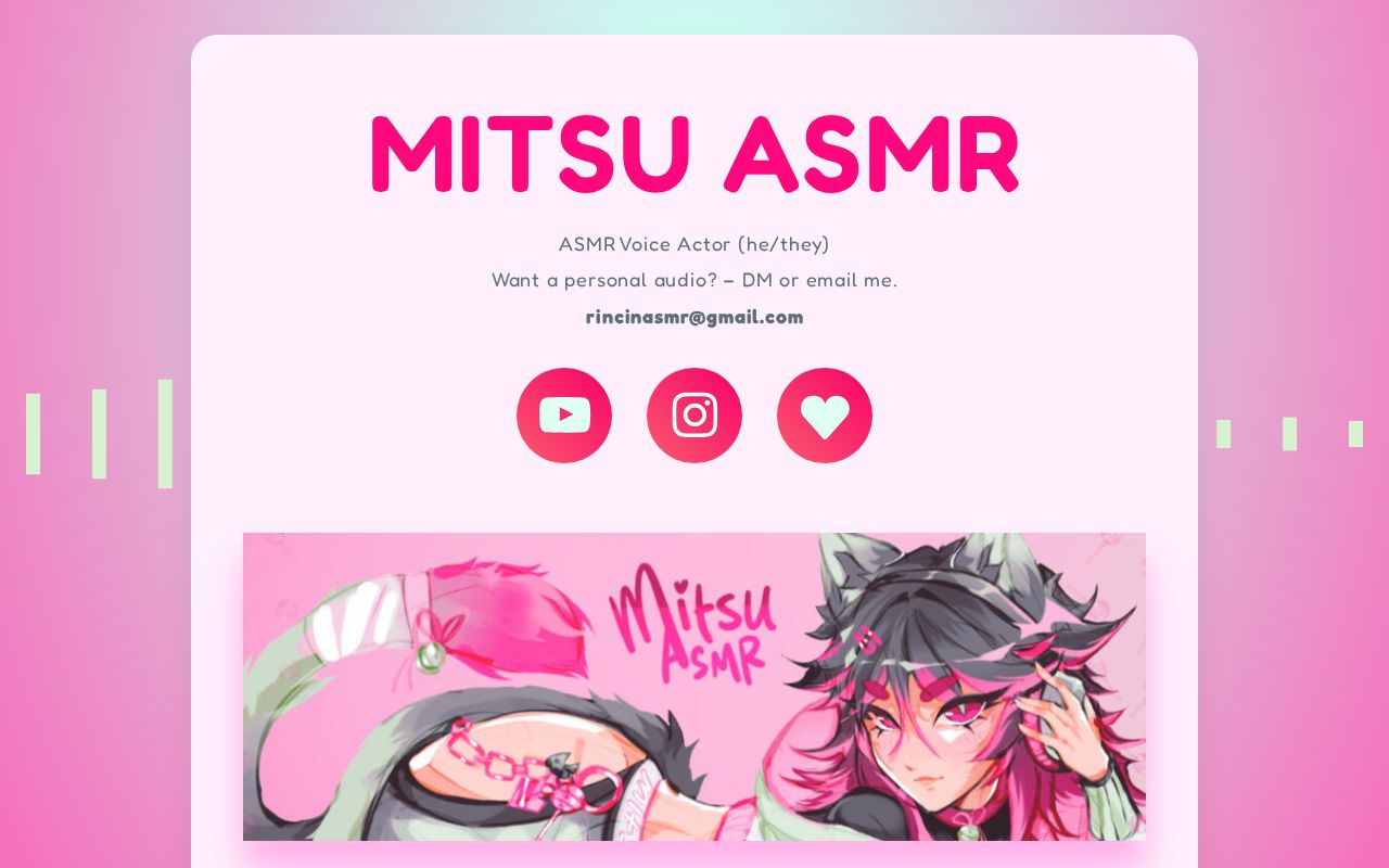 Mitsu ASMR Carrd